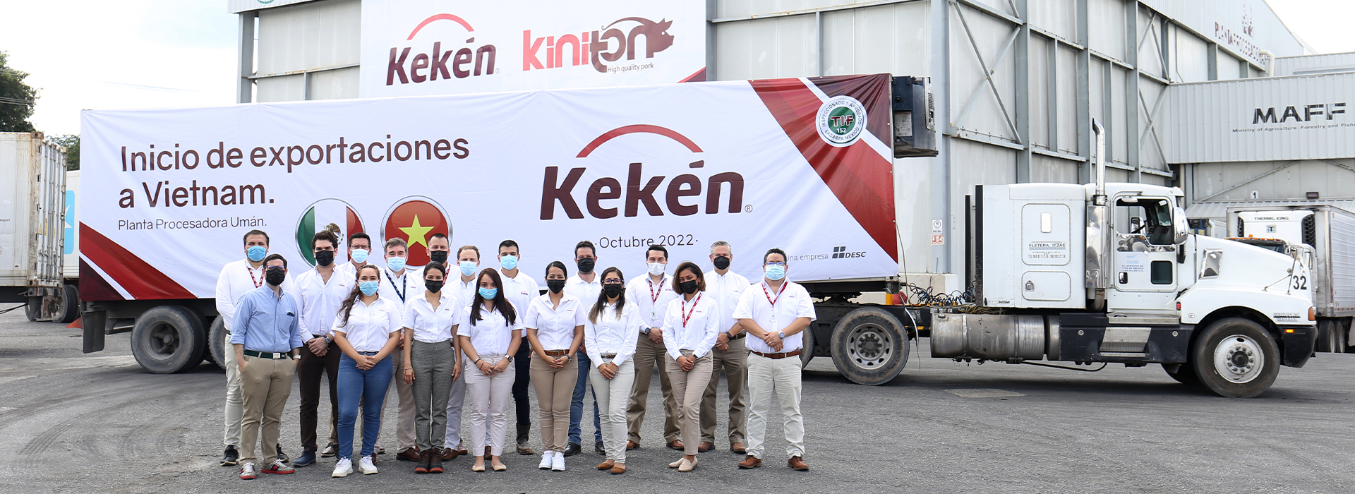 Kekén inicia exportaciones a Vietnam - Kekén Porcicultura Sustentable